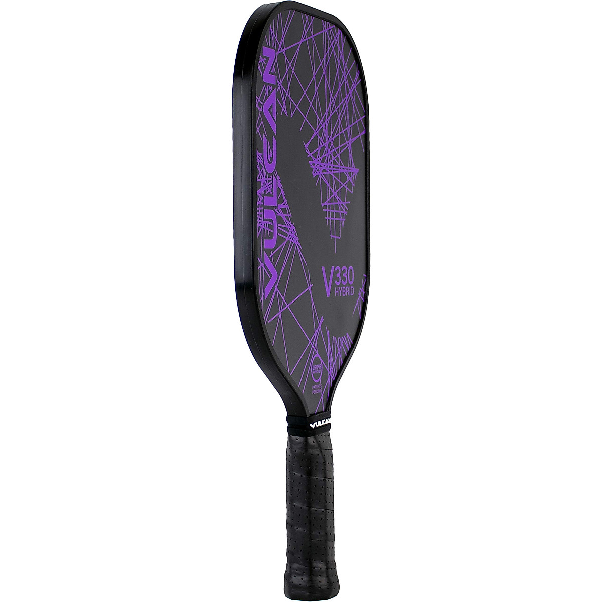 Vulcan | V330 Pickleball Paddle | Hybrid Performance | Polypropylene Core - Graphite Surface | USAP Approved | Purple Lazer