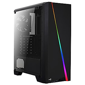 AeroCool Cylon RGB Mid Tower with Acrylic Side window, Black