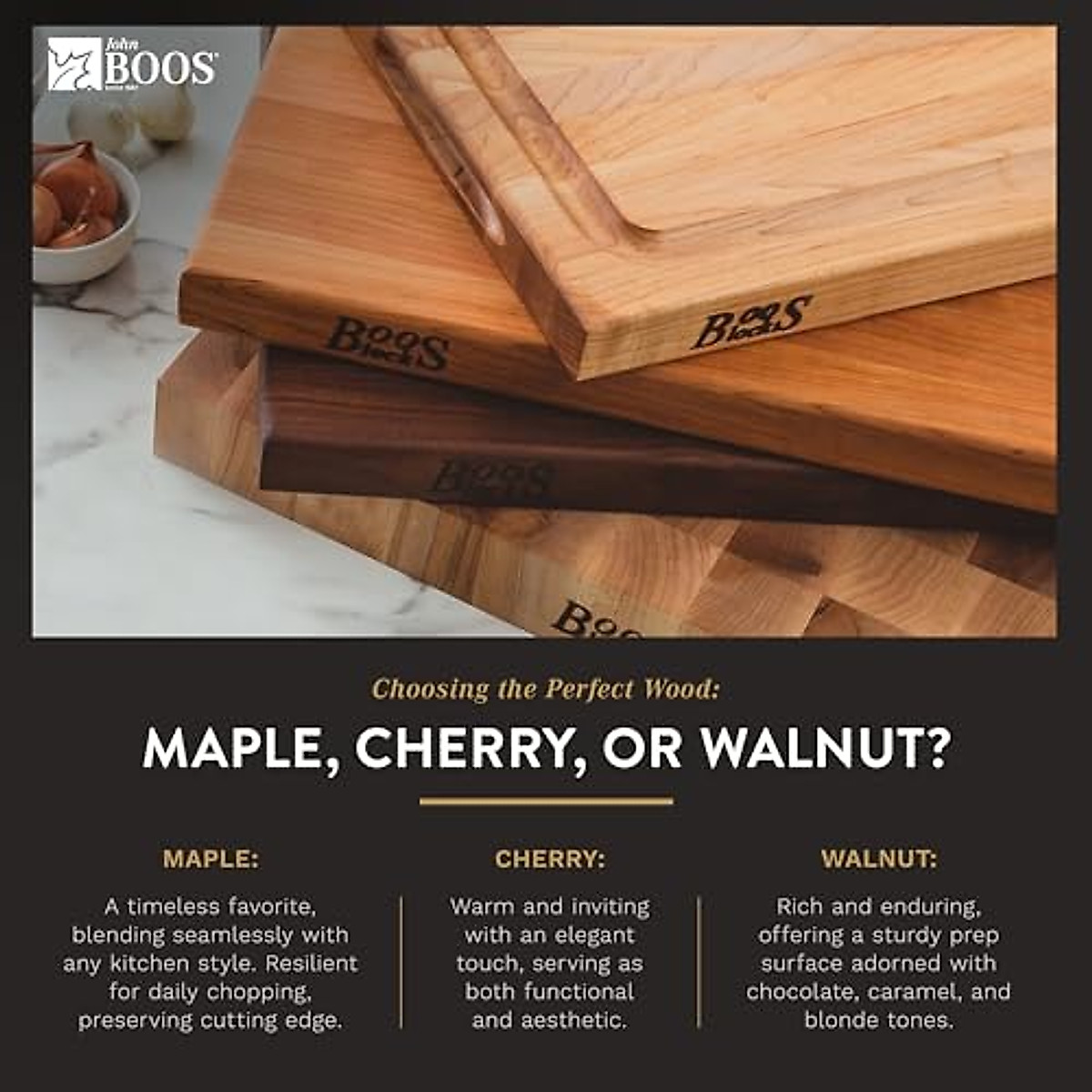 John Boos 16 fl oz Oil & Applicator Wooden Cutting Board Care Set (Open Box)