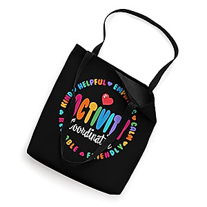 Awesome Activity Coordinator Squad Professionals Week Team Tote Bag
