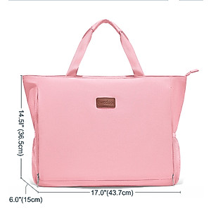 Ewedoos Yoga Bag Large Yoga Mat Bag Gym Duffle Bag Sports Tote Bag and Carriers Fits All Your Stuff for Yoga Travel Gym