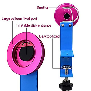 Balloon Stuffing Tool With Knotting Function Balloon Stuffing Machine Kit Balloon Filling Tool for Birthday Wedding Party Art Balloons Decoration Supply