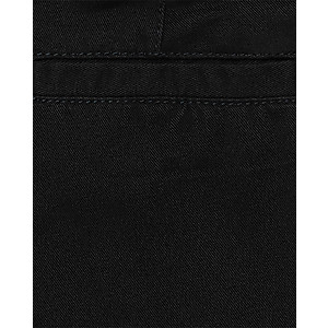 The Children's Place Boys Stretch Chino Pants,Black Single,14