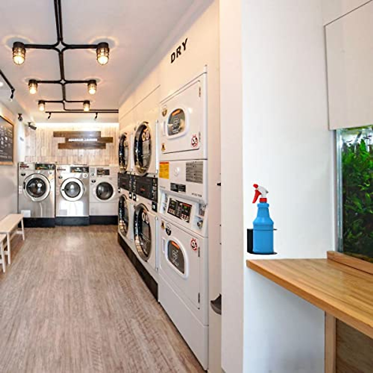 HQYing Steel Spray Bottle Holder, Storage Rack for Garage and Home, Craft Workspace Paint Bottle, Easy Install Wall Mount with Hardware (1 Bottle)