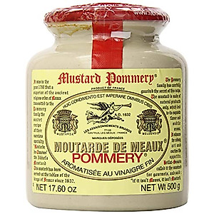 Pommery Meaux Mustard Stone Jar, 17.6-Ounce