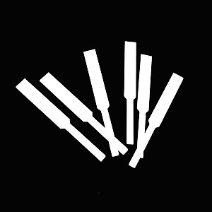 PEPRMROE 100 Pcs White Perfume Paper Test Strips Fragrance Test Strips for Scents and Essential Oils