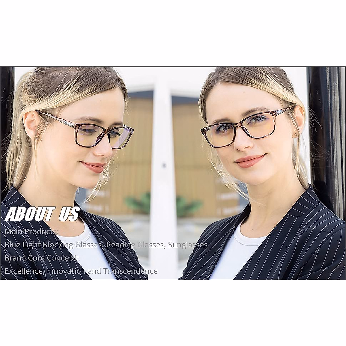 K KENZHOU 5-Pack Reading Glasses Blue Light Blocking, UV400 Ultra Lightweight Spring Hinge Eyeglasses, Computer/TV/Phone Readers, Anti Eyestrain, UV Glare, Blurry Vision, for Men & Women(150)