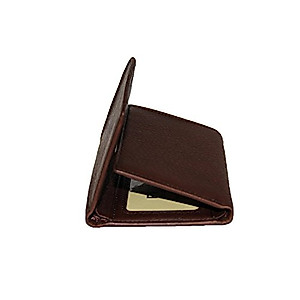 Osgoode Marley Cashmere RFID Blocking Mens Tri-Fold Leather Wallet (One Size, Espresso)