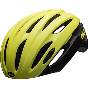 BELL Avenue MIPS Adult Road Bike Helmet - Matte/Gloss Hi-Viz/Black (Discontinued), Universal Adult (53-60 cm)