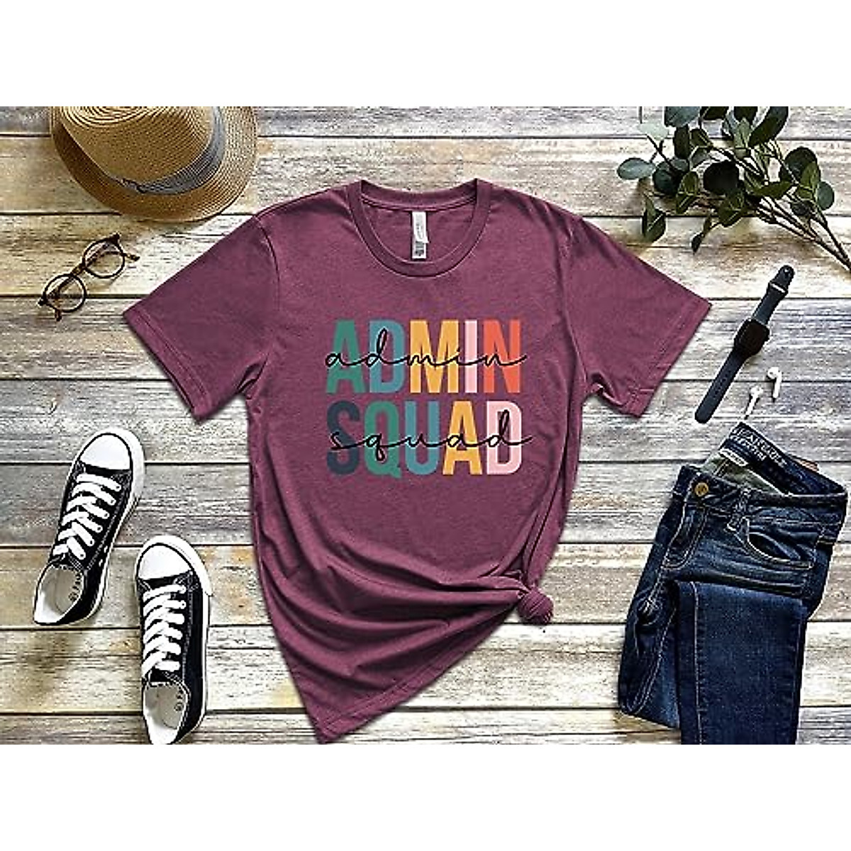 Admin Squad Shirt, Administrative Assistant Shirt, Squad Shirt, School Secretary Shirt, Office Squad Shirt, Office Team Matching Tee