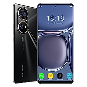 ciciglow P50 Pro Unlocked Smartphone,7.3 Inch HD Screen Unlocked Cell Phone,3GB RAM 32GB ROM,5MP 8MP Dual Camera,4500mAh Battery Smartphone for Android (Black)