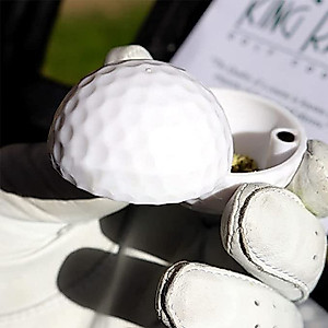 2022 Upgrade Golf Ball Vanilla Grinder, Golf/Vanilla Set 3-Pack Multifunctional Creative Herb Vanilla Spice Grinder, Gift for Dad Grandpa Golf Lovers