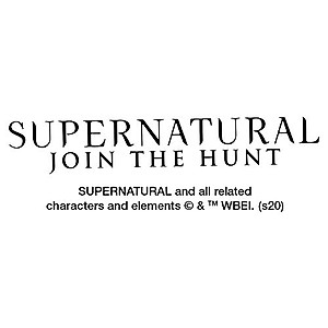 Logovision Supernatural Dean Stainless Steel Tumbler 20 oz Coffee Travel Mug/Cup, Vacuum Insulated & Double Wall with Leakproof Sliding Lid | Great for Hot Drinks and Cold Beverages