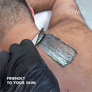 Italwax Pour Homme - 1kg / 2.2lb - Hard wax beads for hair removal - Special for man - Natural formulation - Easily removes coarse hairs - Ideal for barber shops