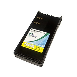 2X Pack - HNN9008 Battery + Charger for Motorola HT1250.LS, Waris HT1250, HT1250.LS+, GP320, MTX950, PR860, HT1200, WPNN4045AR Two-Way Radio (1300mAh, 7.5V, NI-MH)