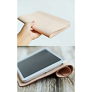 Leather iPad mini 6 Case, iPad air 4th 10.9 Case, iPad 10.2 Case, iPad Pro 10.5 Case, iPad Cover, iPad mini 4 case - 602 - Natural Tan