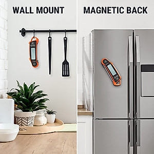 ThermoPro TP710 Instant Read Meat Thermometer Digital for Cooking, 2-in-1 Waterproof Kitchen Food Thermometer with Dual Probes and Dual Temperature Display for Oven, Grilling, Smoker & BBQ