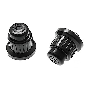 Ignitor Cap RLECS 2PCS AA Battery Push Button Igniter Gas Fire Pit Ignitor Caps Push Button Switch Cap with Springs for Spark Generator Gas Grill