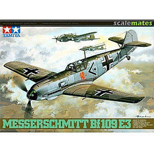 Tamiya 61050 1/48 Messerschmitt BF 109E E-3 Plastic Model Airplane Kit