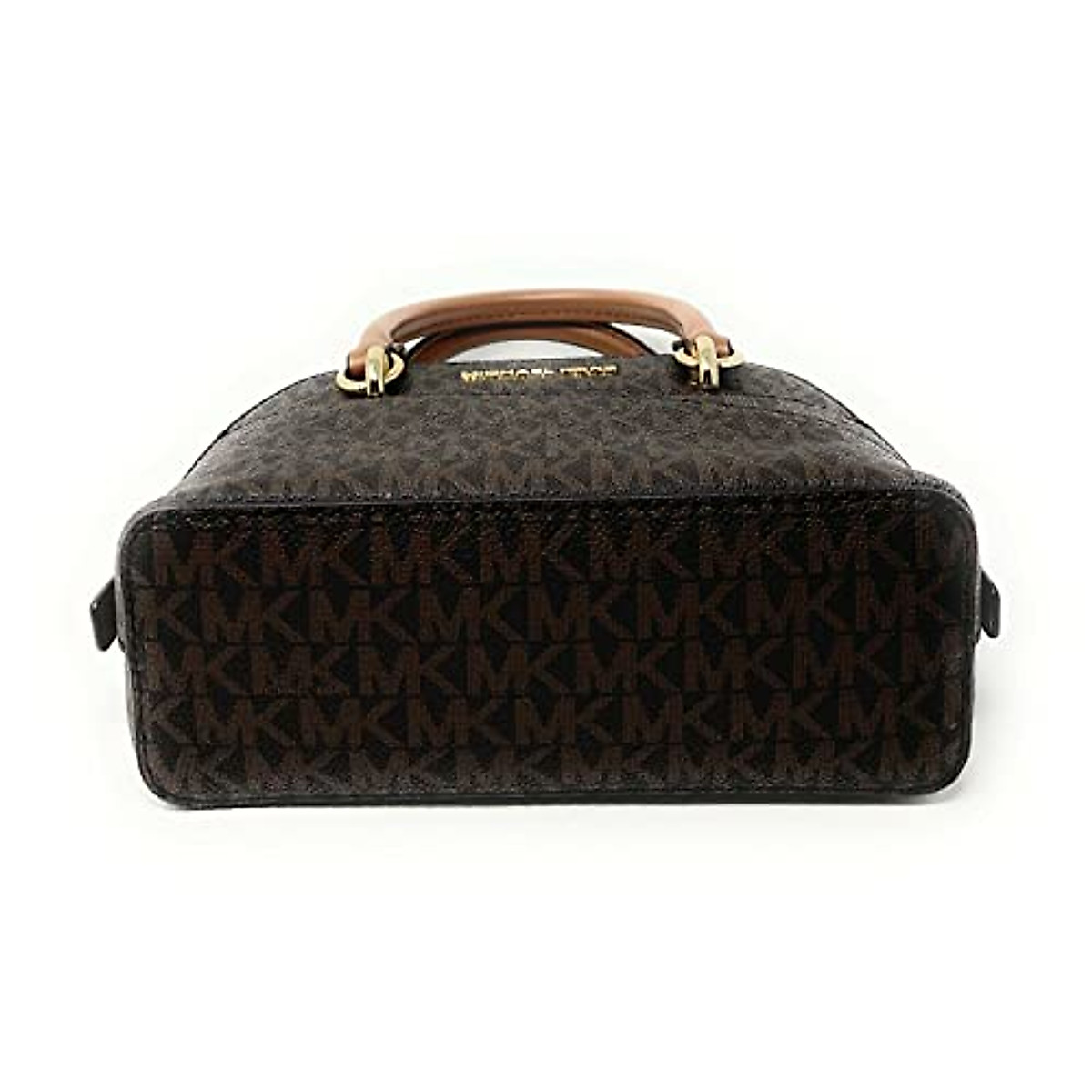 Michael Kors Jet Set Travel XS Dome Satchel Signature Brown PVC…