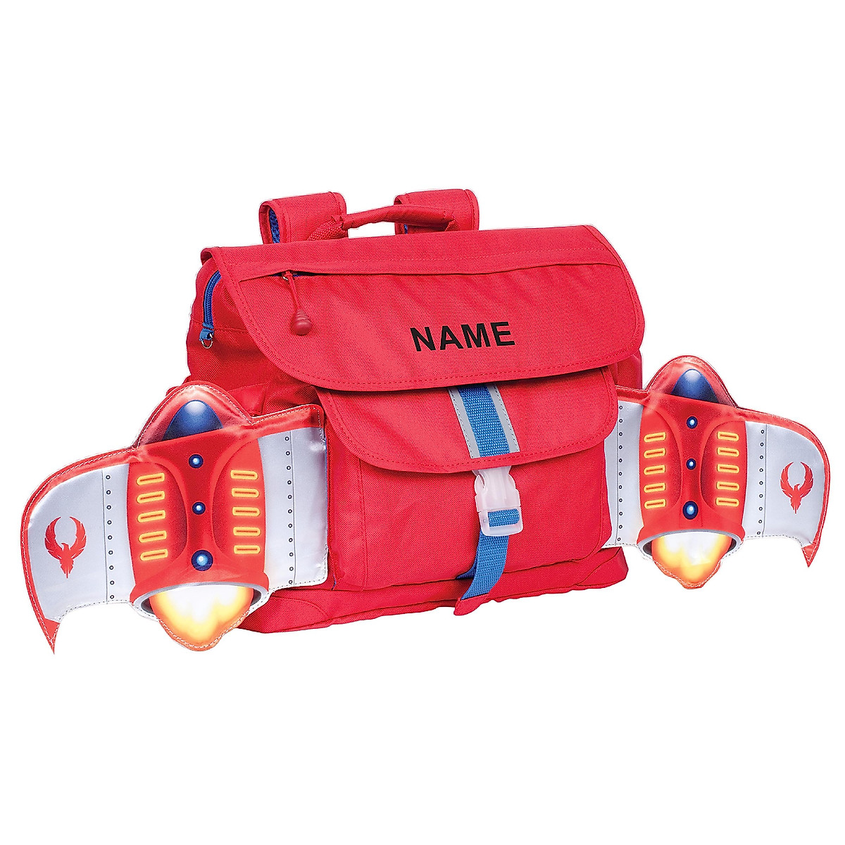 Bixbee Kids Backpack, Childrens Backpack for Girls & Boys, Water Resistant Backpack with Pockets, Durable Zippers & Easy Carry Design - Great Size for School & Travel in Sparkalicious Pink Butterflyer