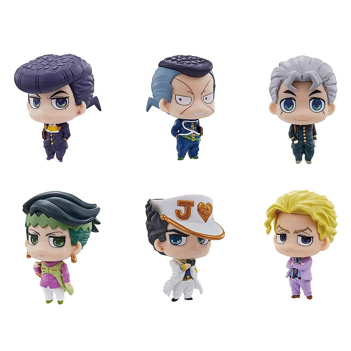 Gashapon JoJo's Bizarre Adventure Diamond is Unbreakable Capsule Figure Collection 02 Set