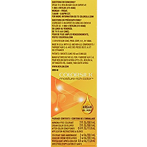 Revlon Colorsilk Moisture Rich Hair Color, Medium Chestnut Brown No. 67, 1 Count