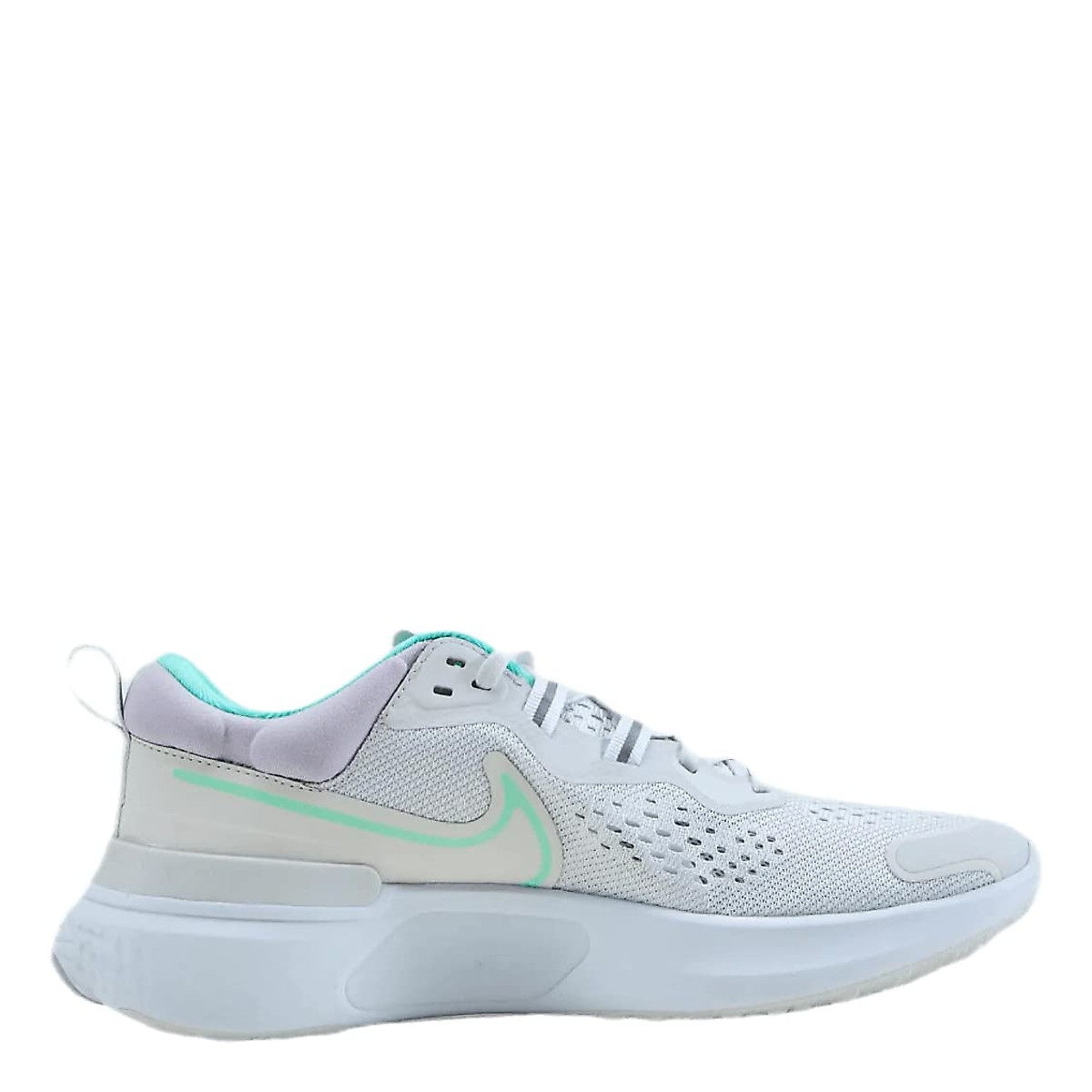 Nike Womens React Miler 2 Athletic and Training Shoes White 6 Medium (B,M)