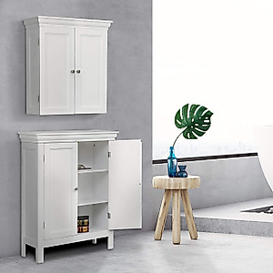 Teamson Home Stratford 22.25 in. x 24 in. Removable Wall Cabinet