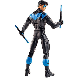 DC Super Friends Multiverse Nightwing action figure, highly detailed, collectible, 6-inch scale