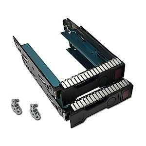 (2 Pack) MDD 3.5" LFF SAS & SATA HDD/SSD Smart Carrier Hard Drive Caddy/Tray (651314-001) for HP Gen8 Gen9 Proliant Server