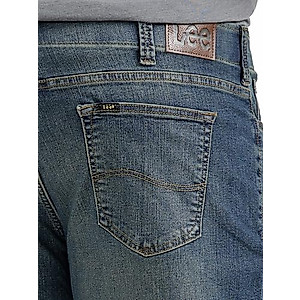 Lee Men's Big & Tall Extreme Motion Relaxed Straight Jean Maverick 50W x 30L