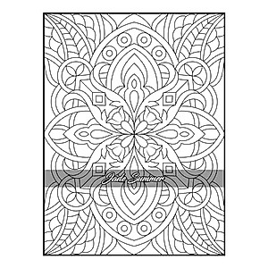 100 Amazing Patterns: An Adult Coloring Book with Fun, Easy, and Relaxing Coloring Pages