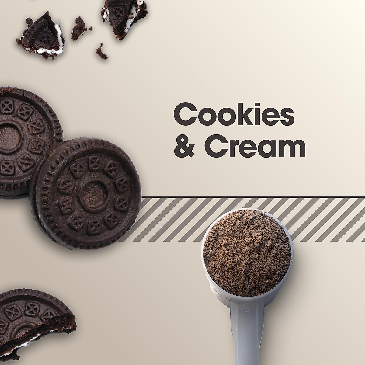 Optimum Nutrition Gold Standard 100% Micellar Casein Protein Powder, Slow Digesting, Helps Keep You Full, Overnight Muscle Recovery, Cookies and Cream, 4 Pound (Packaging May Vary)