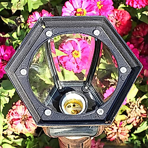 Enlylyog Modern Minimalist Home Villa Garden Lamp, Outdoor Rainproof Lamp,Courtyard Outdoor Lighting Garden Lamp, Community Street Lamp