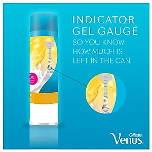Gillette Venus with Olay UltraMoisture Vanilla Cashmere Women’s 6oz Shave Gel - Pack of 6