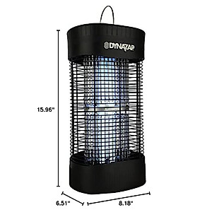 DynaZap DZ30200SR Outdoor Electronic Bug Zapper and Flying Insect Killer - All Weather Electric Mosquito Zapper Protects up to 1 Acre