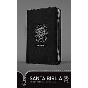 Santa Biblia NTV, Edición zíper, León (SentiPiel, Negro) (Spanish Edition)