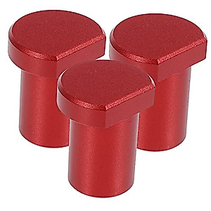 Bench Dogs 9 Pcs Workbench Stop Tabletop Accessories Tool Bench Hand Clamps Woodworking Table Aluminum Alloy Red Workbench Short Clamp Woodworking Planing Stop Desktop