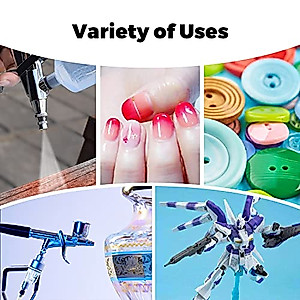 ARTME Airbrush Paint, 24 Colors Airbrush Paint Set Include Metallic and Neon Colors, Opaque & Water Based Acrylic Airbrush Paint, Leather & Shoe Airbrush Paint Kit for Artists, Beginners, and Students