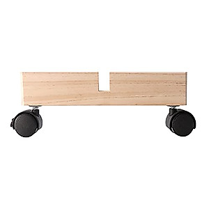 Folding Room Divider Stand Wooden Screen Divider Base Room Divider Stand Base Panel Screen Partition Base Accessories (Primary Colour Pulley Style)