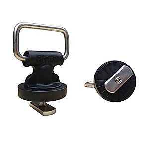 Brocraft Kayak Track Mount Horizontal & Vertical Tie Downs/Kayak Track Tie Down Eyelet-2 Pack