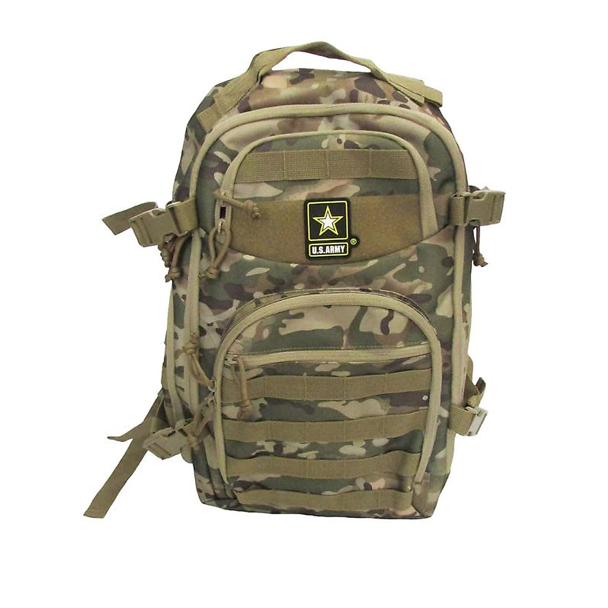 OFFICIAL US ARMY 8-Compartment Travel Backpack