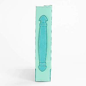 "Divinity Boutique Bible Business Report Cover (25713) | Fits Bibles up to 10" X 7" X 1.50", Teal Green, x-Large