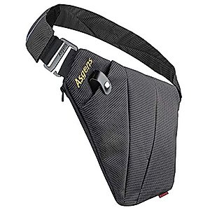 Asgens Multi-Purpose Anti-Thief Hidden Security Bag Underarm Shoulder Armpit Messenger Bag Sports Leisure Chest Bag Portable Backpack for Phone Money Passport Tactical Bag (Black/for Right Hand)