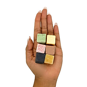 Kitsch 6 Piece Luxury Bar Sampler Set with Shampoo Bars, Conditioner Bars & Body Wash Bars - Made in US - All Natural - Bottle-Free Beauty Bars