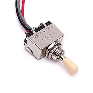 Electric Guitar Circuit Wiring Kit Guitar Circuit Wiring Harness Kit with 3 Box Toggle Pickup Selector 2V/2T/1J fit for LP Electric Guitar