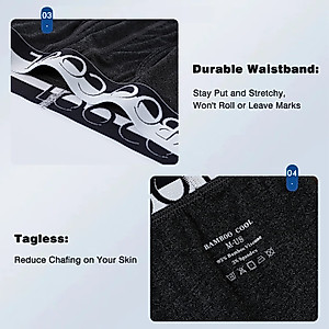 BAMBOO COOL Men’s Underwear Soft Breathable Boxer Briefs for Men Underwear