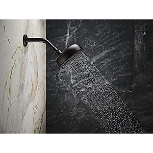 KOHLER 26290-BL Statement Multifunction 2.5 gpm Showerhead, Matte Black