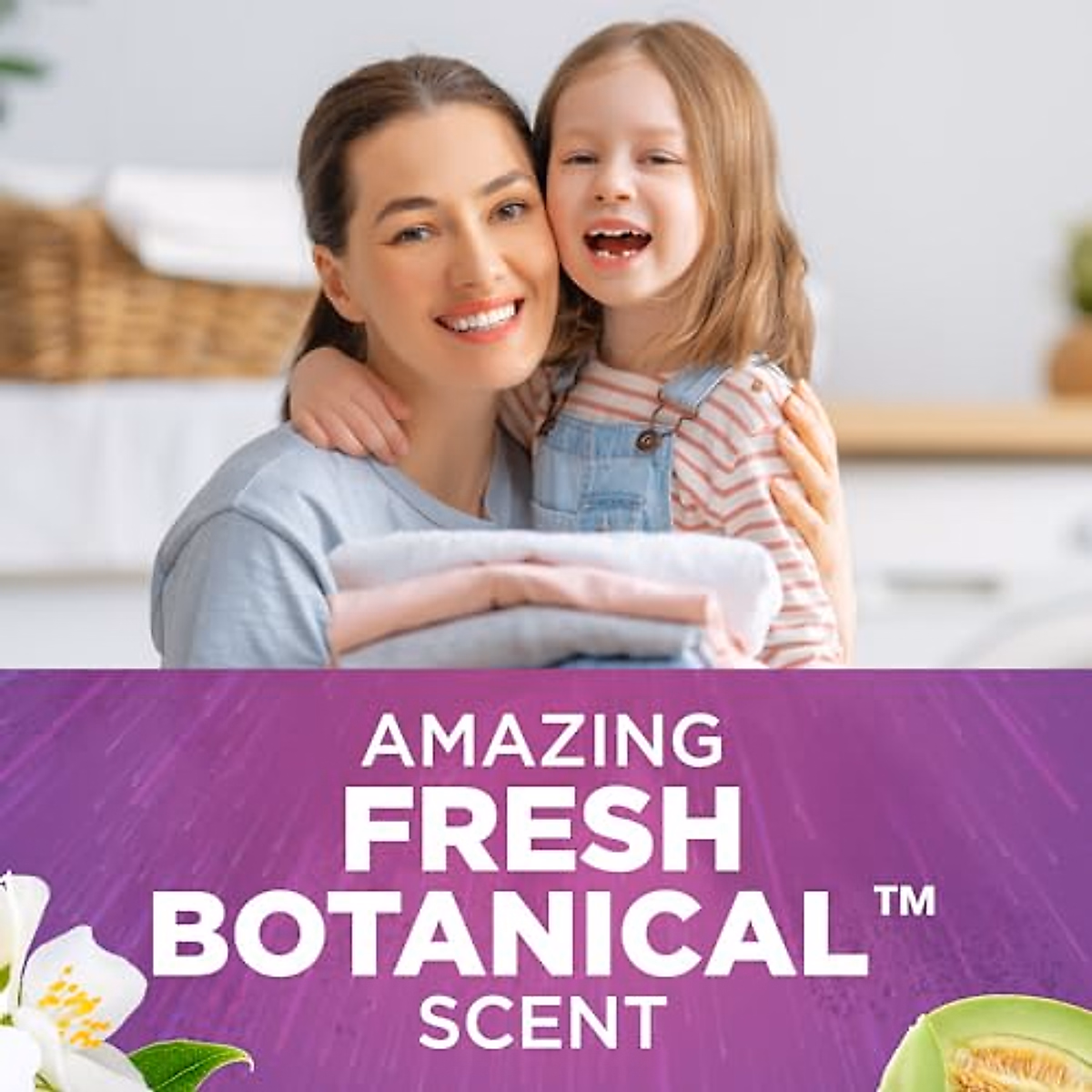 Arm & Hammer Plus OxiClean Odor Blasters Fresh Botanical, 77 Loads Liquid Laundry Detergent, 100.5 Fl oz